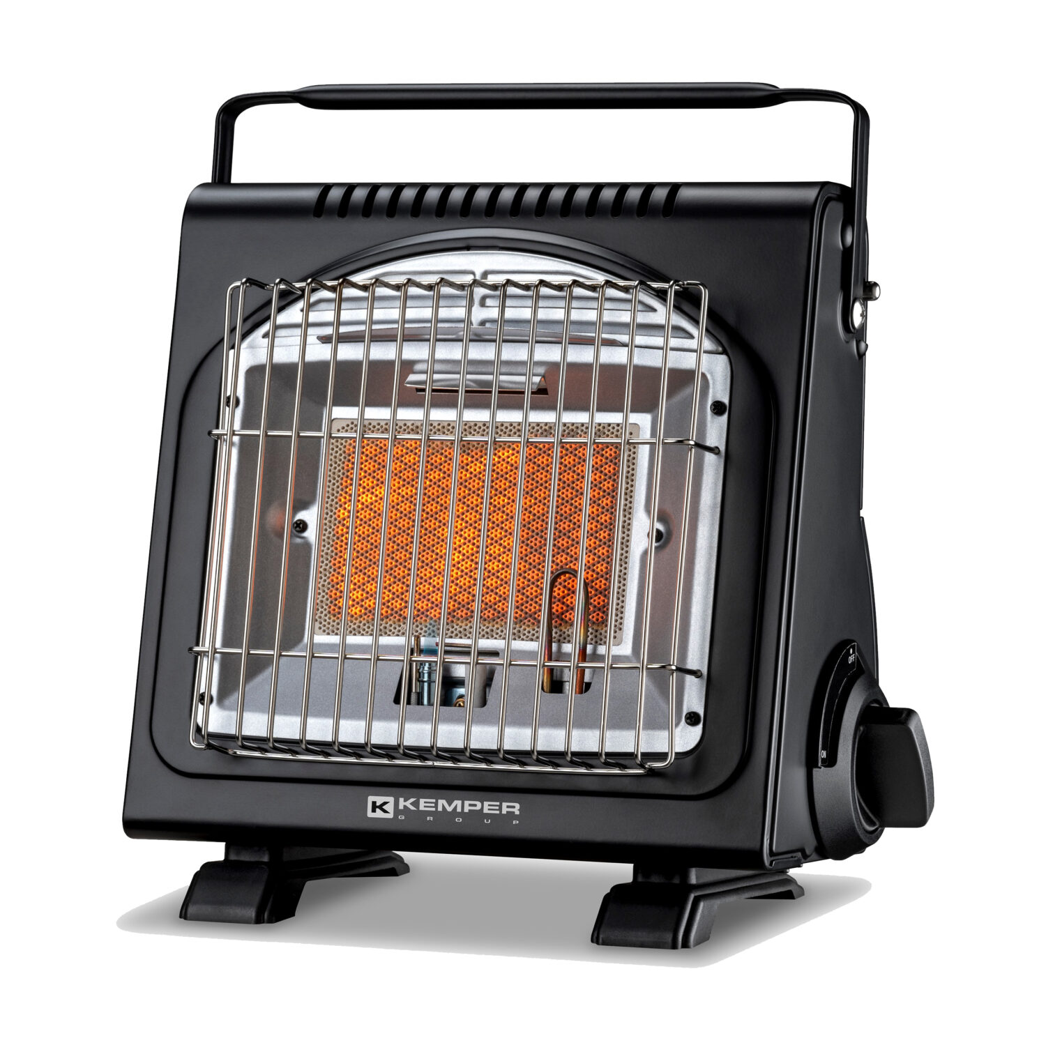 65412NE – STUFA PORTATILE INFRA12 NERA - Kemper Group
